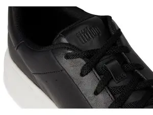Fitflop Rtg Leather And Suede Lace-up Sneakers