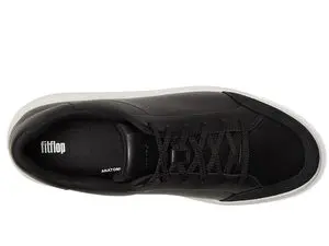 Fitflop Rtg Leather And Suede Lace-up Sneakers