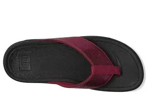 Fitflop Sequin Toe-post Wedge Sandals