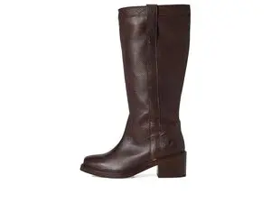 THE FRYE COMPANY Kate Pull-on Wide Calf Leather Boots - Brown