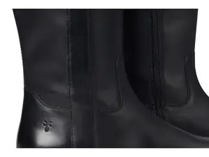 THE FRYE COMPANY Melissa Button Tall Inside Zip Boots - Black