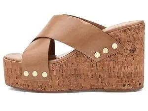 Schutz Serena Platform Sandals - Blue