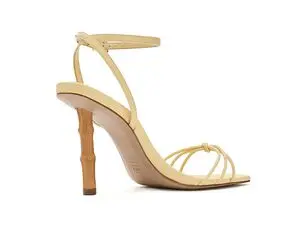 Schutz Platinum Bamboo Heeled Sandals - Multi