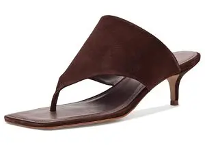 Schutz Sage Mid Stiletto Sandals - Brown