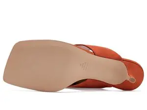 Schutz Sage Mid Stiletto Sandals - Orange