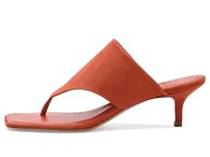 Schutz Sage Mid Stiletto Sandals - Orange