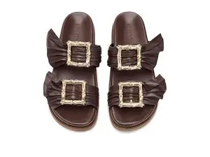 Schutz Enola Bamboo Sporty Sandals