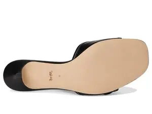 COACH Margot Sandals With Signature Jacquard Detailing And Buckle Accent - Black