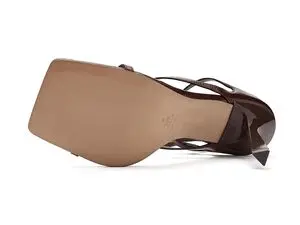 Schutz Amalfi Stiletto Sandals - Brown