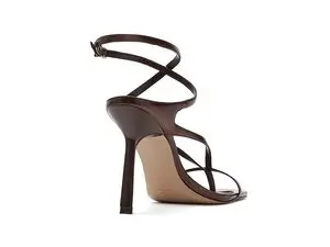 Schutz Amalfi Stiletto Sandals - Brown