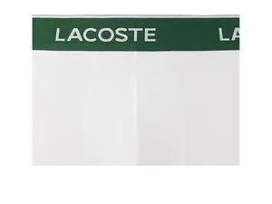 Lacoste Cotton Stretch Essentials Boxer Briefs 3-pack Underwear /white/grey Chine - Gray