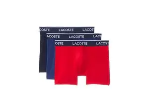 Lacoste Cotton Stretch Essentials Boxer Briefs 3-pack Underwear - Multi