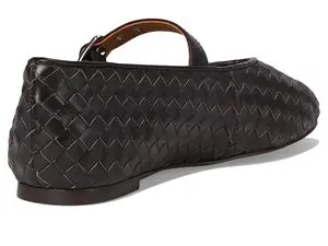 Madewell The Remy Mary Jane Flat In Woven Leather