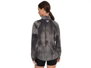 Columbia Pfg Uncharted Half Zip Sweatshirt - Gray