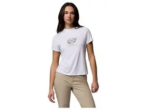 Columbia Parsons Point Short Sleeve Graphic Tee - White
