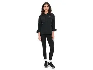 Columbia Silver Ridge Elite Woven Long Sleeve Shirt - Black