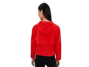 Columbia Spire Valley Cropped Windbreaker Jacket - Red