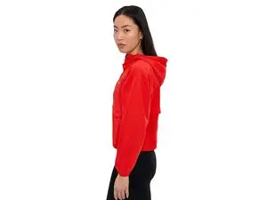 Columbia Spire Valley Cropped Windbreaker Jacket - Red