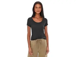 Columbia Pinetown Canyon Rib Short Sleeve Tee - Black