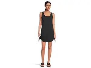 Columbia Sleeveless Dress With Drawcord Hem - Black