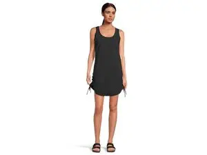 Columbia Sleeveless Dress With Drawcord Hem - Black