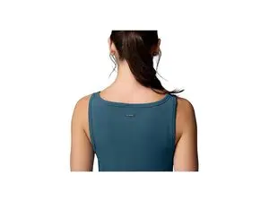 Columbia Pinetown Canyon Rib Dress Sleeveless Midi Dress - Blue