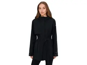 Columbia Belted Hooded Waterproof Jacket - Black