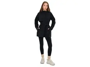 Columbia Belted Hooded Waterproof Jacket - Black