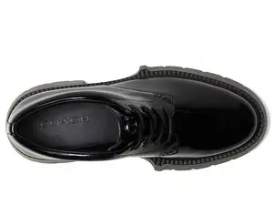 COACH Lyla Platform Derby Flat Shoes With Grommets