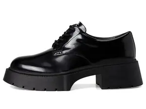 COACH Lyla Platform Derby Flat Shoes With Grommets