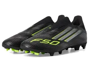 Adidas F50 League Laceless Firm Ground Soccer Cleats - Black