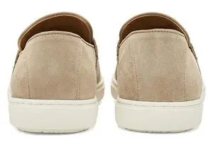 Greats Paros Suede Penny Loafer - Bone