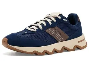 Sorel Kinetic Ember Lace-up Sneakers - Collegiate Navy/bleached Ceramic