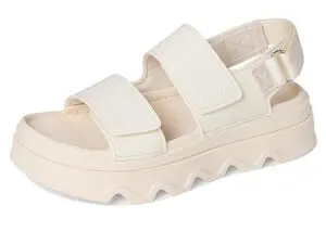 Sorel Kinetic Sunchase Ankle Strap Sandals - Bone