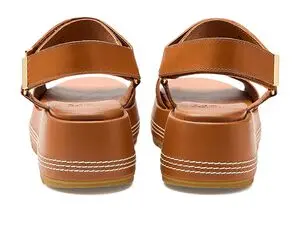 Sorel Sunpeak Platform Y-strap Dress Sandals - Brown