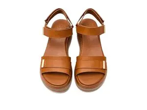 Sorel Sunpeak Platform Y-strap Dress Sandals - Brown