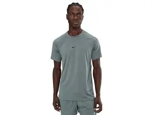 Nike Pro Dri-fit Slim Short Sleeve Top - Gray