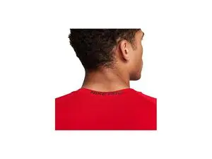 Nike Pro Dri-fit Slim Short Sleeve Top - Red
