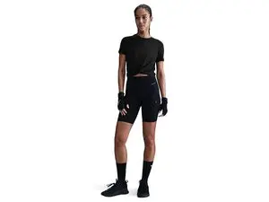 Nike Dri-fit Twist Hem Short Sleeve Top