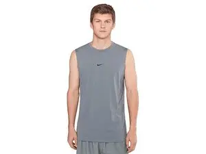 Nike Pro Dri-fit Slim Sleeveless Top - Gray