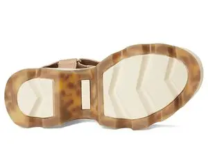 Sorel Kinetic Aura Y-strap Platform Sandals - Brown