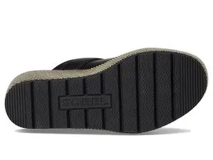 Sorel Sunpeak Wedge Slide Sandals - Black