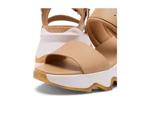 Sorel Kinetic Impact Wedge Sandals - Beige