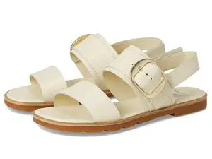 Sorel Ella Iii Slingback Sandals - White
