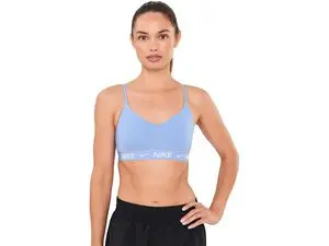 Nike Dri-fittm Indy Light-support Bra Women's Bra Light Magenta/light Magenta/white Work Blue