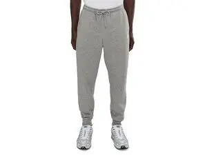 Nike Club Fleece Joggers With Embroidered Logo - Gray