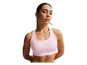 Nike Swoosh Medium Support Bra Bra Sea Coral - Pink