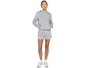 Nike Club Fleece Mid-rise Shorts - Gray