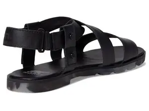 Sorel Ella Iii Crisscross Sandals - Black