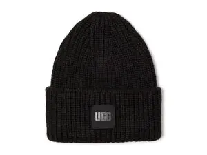 UGG Ribbed Beanie - Black
